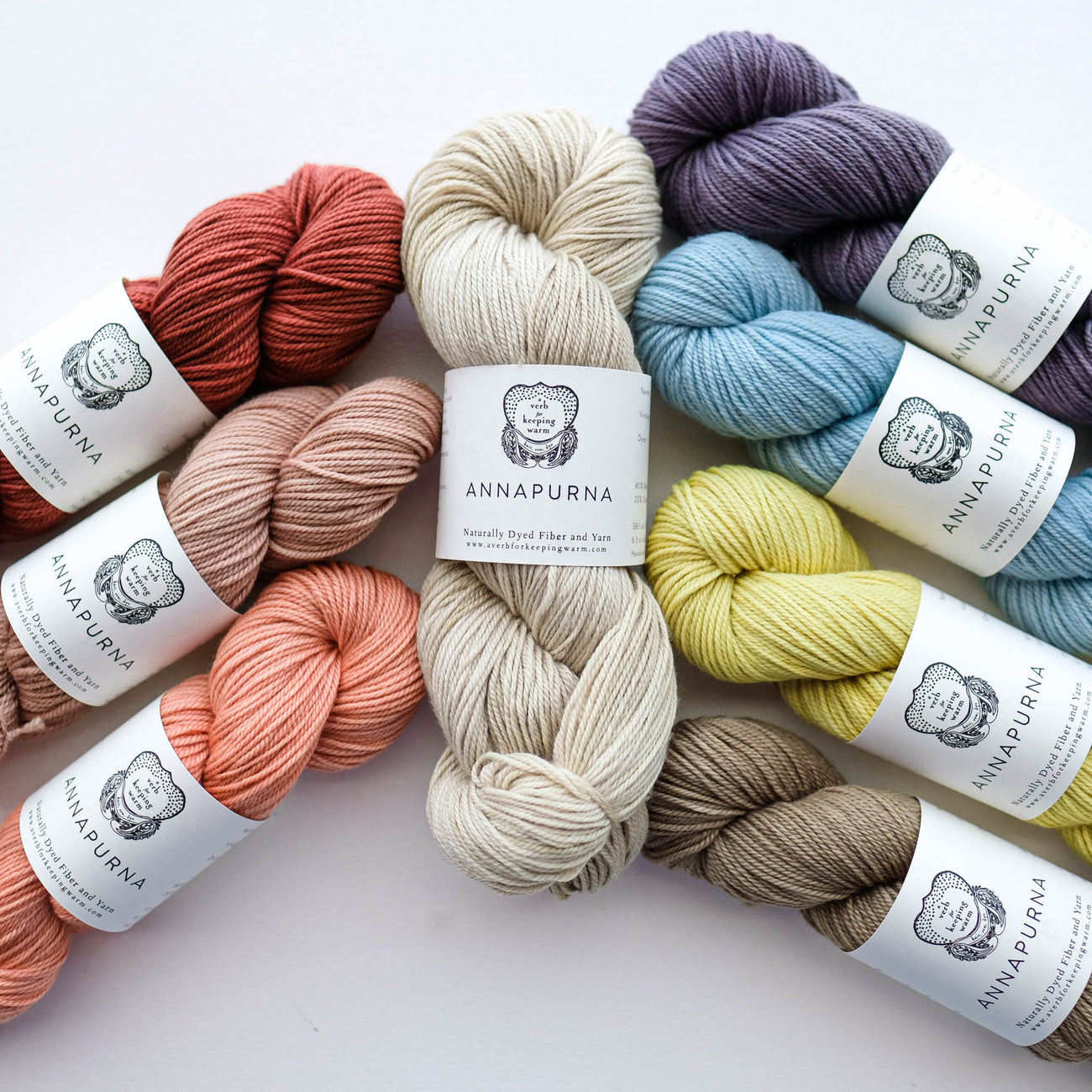 AVFKW x Mary Jane Mucklestone - Peach Pit Shawl Bundle